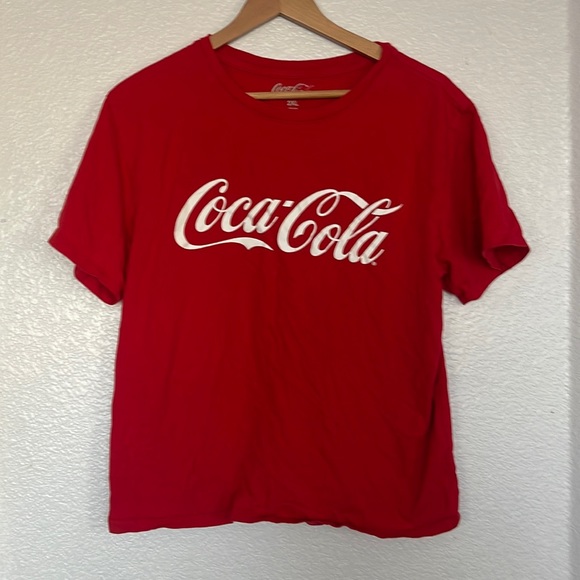 Coca Cola | Tops | Large Coca Cola Red Tshirt | Poshmark